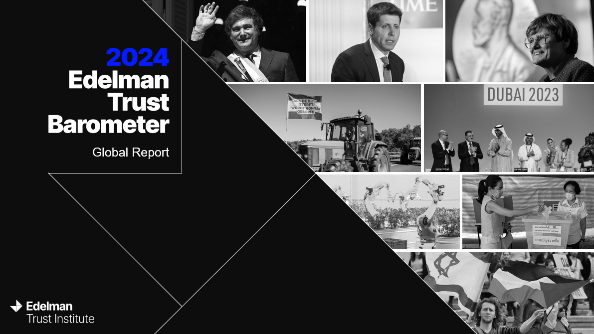 Edelman Trust Barometer 2024: cómo es la confianza de la sociedad en ...