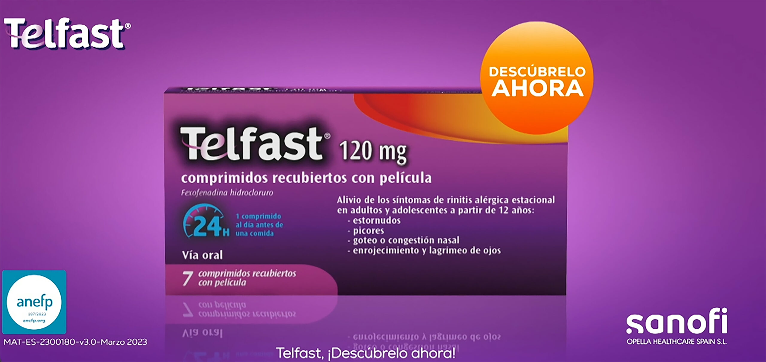 Telfast, de la mano de hearts&science, incluye un spot en prime video ...